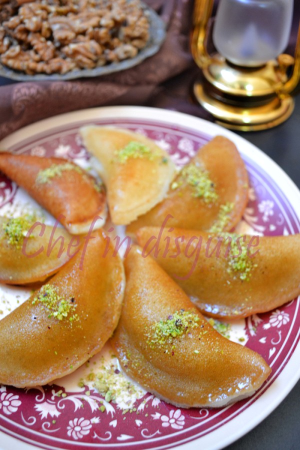 Atayef (kataif), the ultimate Arabic pancake recipe | Eat Your Books