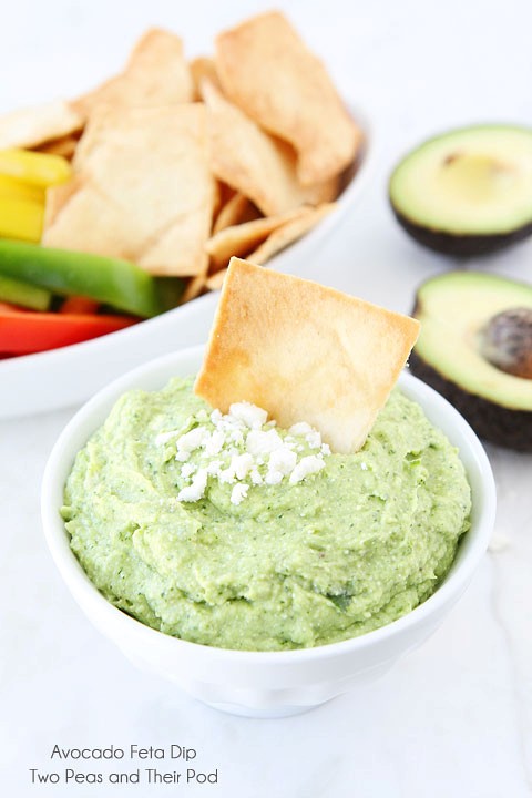 Avocado feta dip recipe | Eat Your Books
