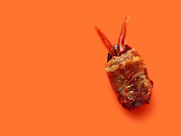 Bacon-wrapped date bugs recipe | Eat Your Books