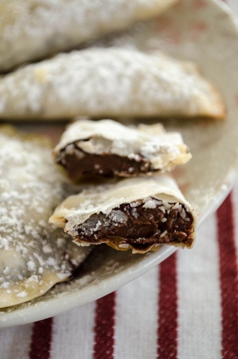 Baked Nutella ravioli recipe | Eat Your Books