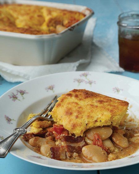 Beans and corn bread cobbler recipe | Eat Your Books