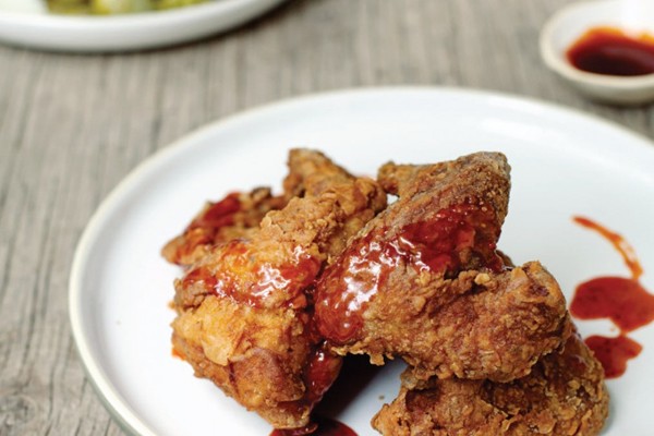 Bee-stung fried chicken recipe | Eat Your Books