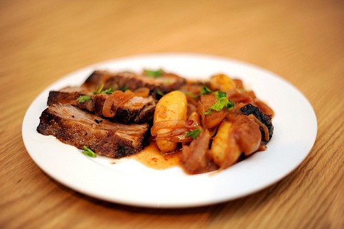 Beef brisket with Merlot and prunes recipe | Eat Your Books