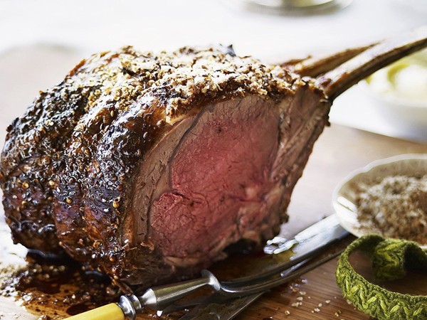 Beef rib roast with spiced salt recipe | Eat Your Books