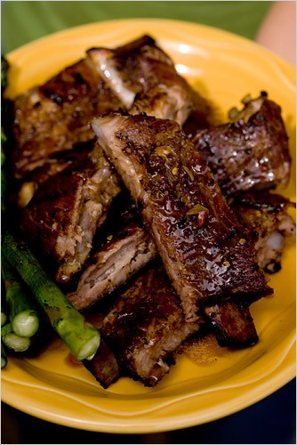 Braised and grilled pork ribs recipe | Eat Your Books