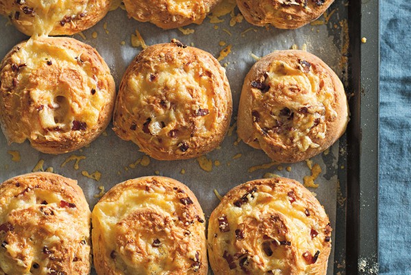 Cheese & bacon scrolls recipe | Eat Your Books