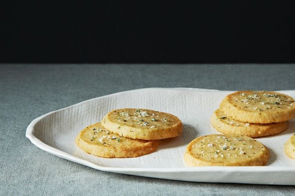 Cheese sables with rosemary salt recipe | Eat Your Books
