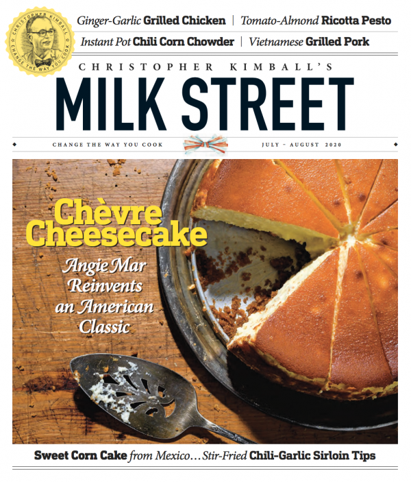 Chèvre cheesecake with black pepper-graham crust recipe | Eat Your Books