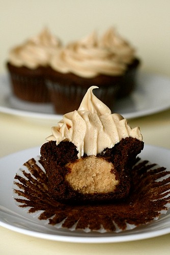 Chocolate peanut butter cupcakes recipe | Eat Your Books