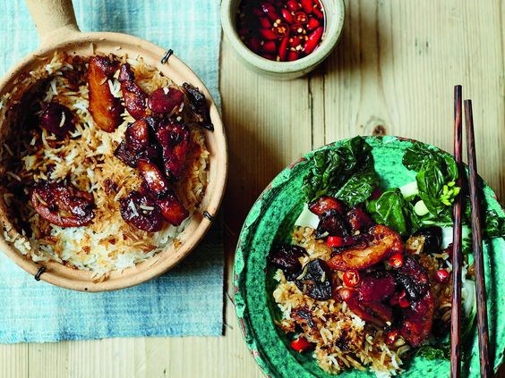 Clay pot chicken rice (Nasi ayam claypot) recipe | Eat Your Books