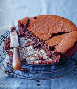 Collapsing flourless chocolate cake recipe | Eat Your Books