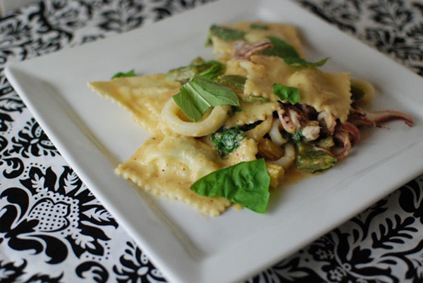 Fish ravioli in Thai red curry recipe | Eat Your Books