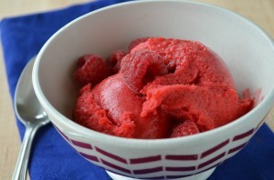Fresh raspberry sorbet recipe | Eat Your Books