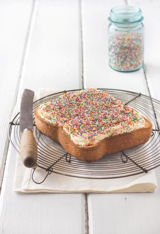 Giant fairy bread cake recipe | Eat Your Books