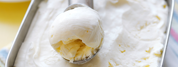 Lemon curd & Greek yoghurt ice cream recipe | Eat Your Books