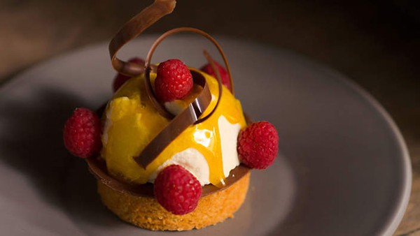 Lychee & lemongrass Bavarois (Bavarois au litchi à la citronelle ...