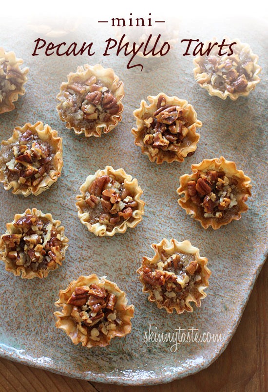 Mini pecan phyllo tarts recipe | Eat Your Books