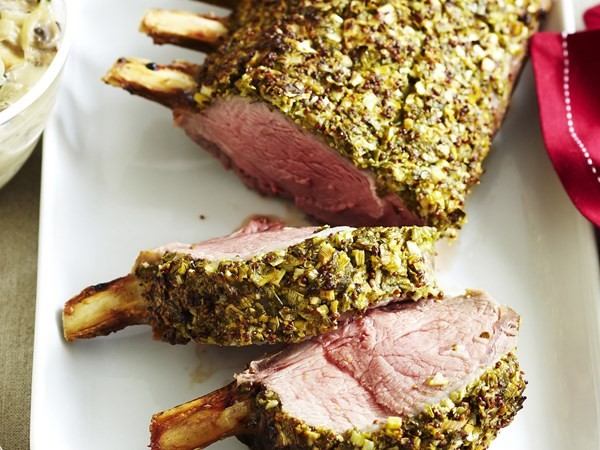 Mustard-crusted rack of veal recipe | Eat Your Books