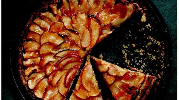 Normandy tart made with a food processor [Prue Leith] recipe | Eat Your ...