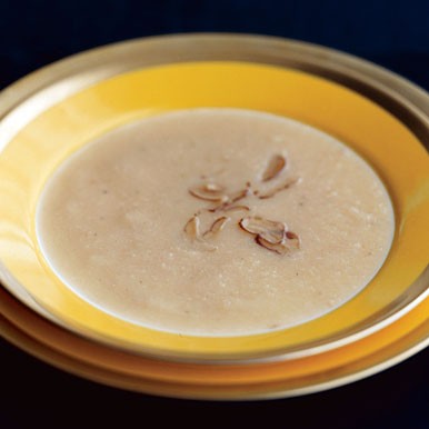 Parsley-root soup with "truffled" chestnuts recipe | Eat Your Books