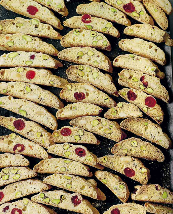 Pistachio, almond & cherry biscotti recipe | Eat Your Books