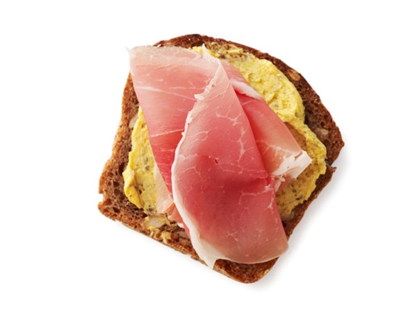 Pumpkin-prosciutto canapés recipe | Eat Your Books