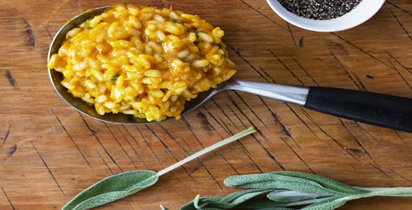 Pumpkin risotto (Risotto alla zucca) recipe | Eat Your Books