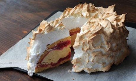 Raspberry ripple baked Alaska recipe | Eat Your Books