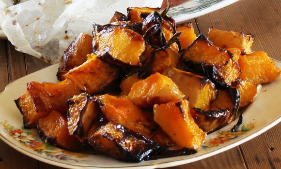 Roasted butternut pumpkin with verjuice recipe | Eat Your Books