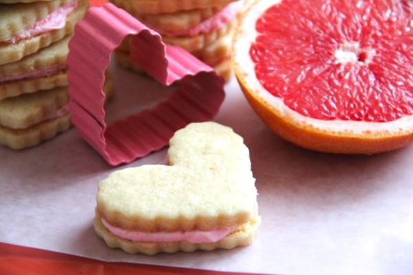 Ruby red grapefruit sandwich cookies recipe | Eat Your Books