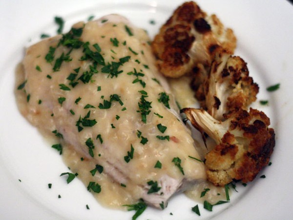 Shallow-poached walleye with white wine-shallot sauce recipe | Eat Your ...