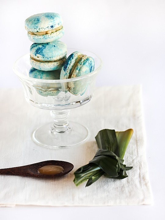 Sticky rice & kaya macarons recipe | Eat Your Books