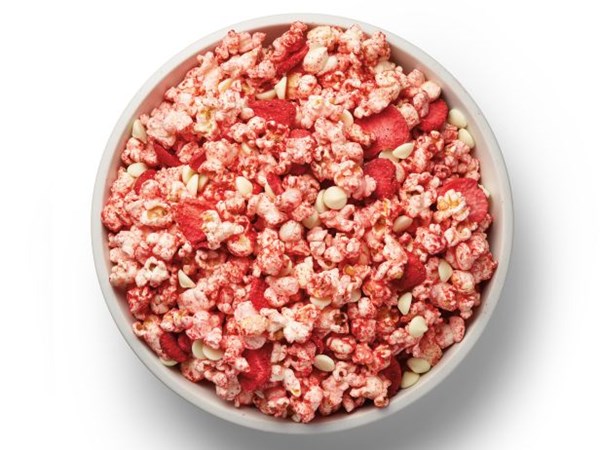 Strawberries and cream popcorn recipe | Eat Your Books