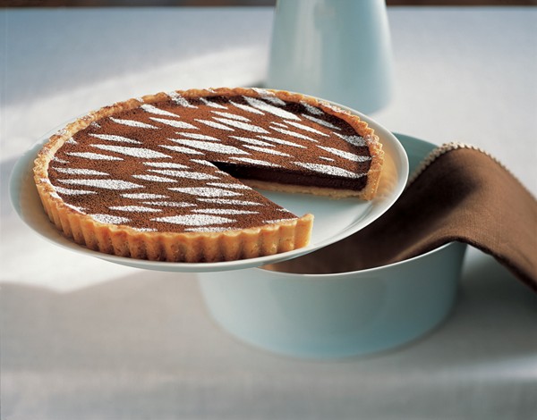 Warm mocha tart recipe | Eat Your Books
